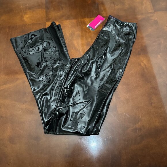 Commando | Pants & Jumpsuits | Commando Faux Patent Leather Flared ...